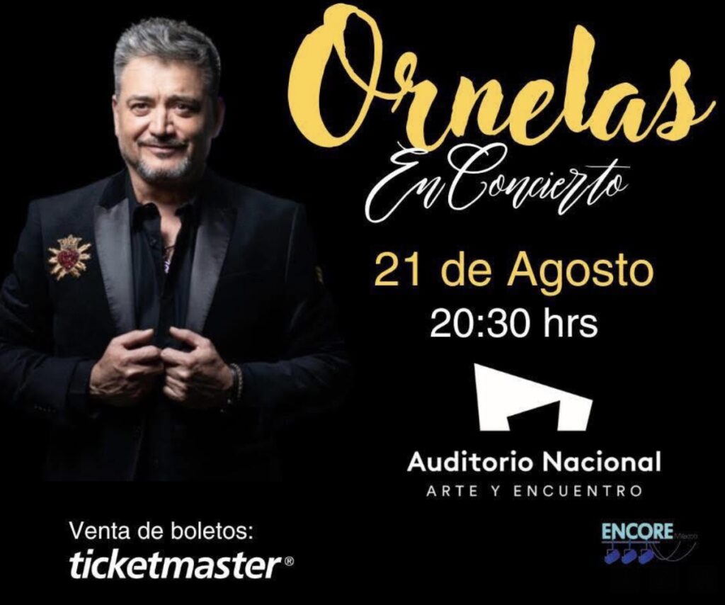 Rául Ornelas llega al Auditorio Nacional – THE SPOTLIGHTMX